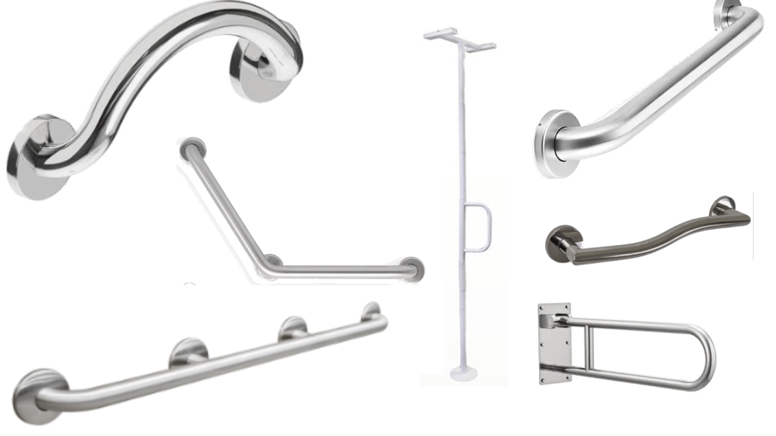 10 Functional Grab Bar Styles for Safer Bathrooms